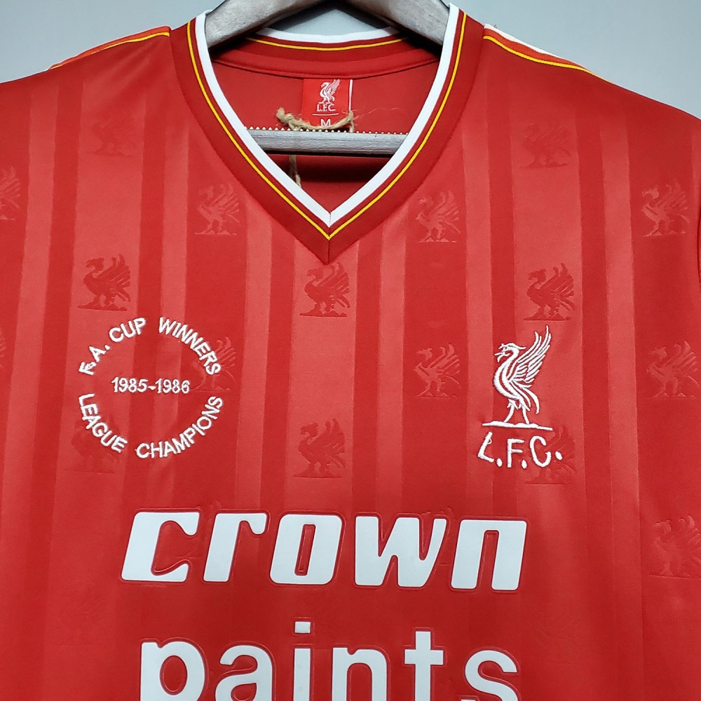 Liverpool 1985-86 F.A. Cup Home Shirt - Online Retro Football Shirts