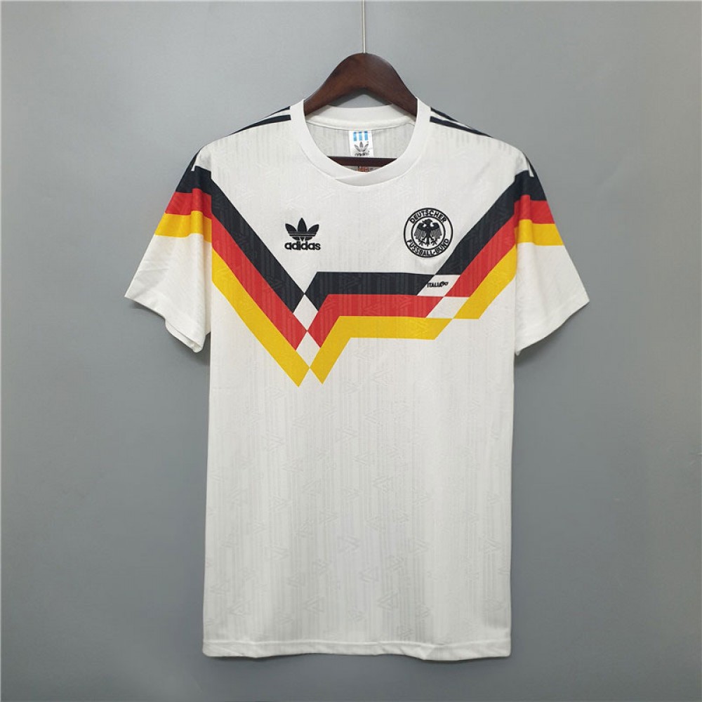 Germany 1990 World Cup Home Shirt - Online Retro Football Shirts