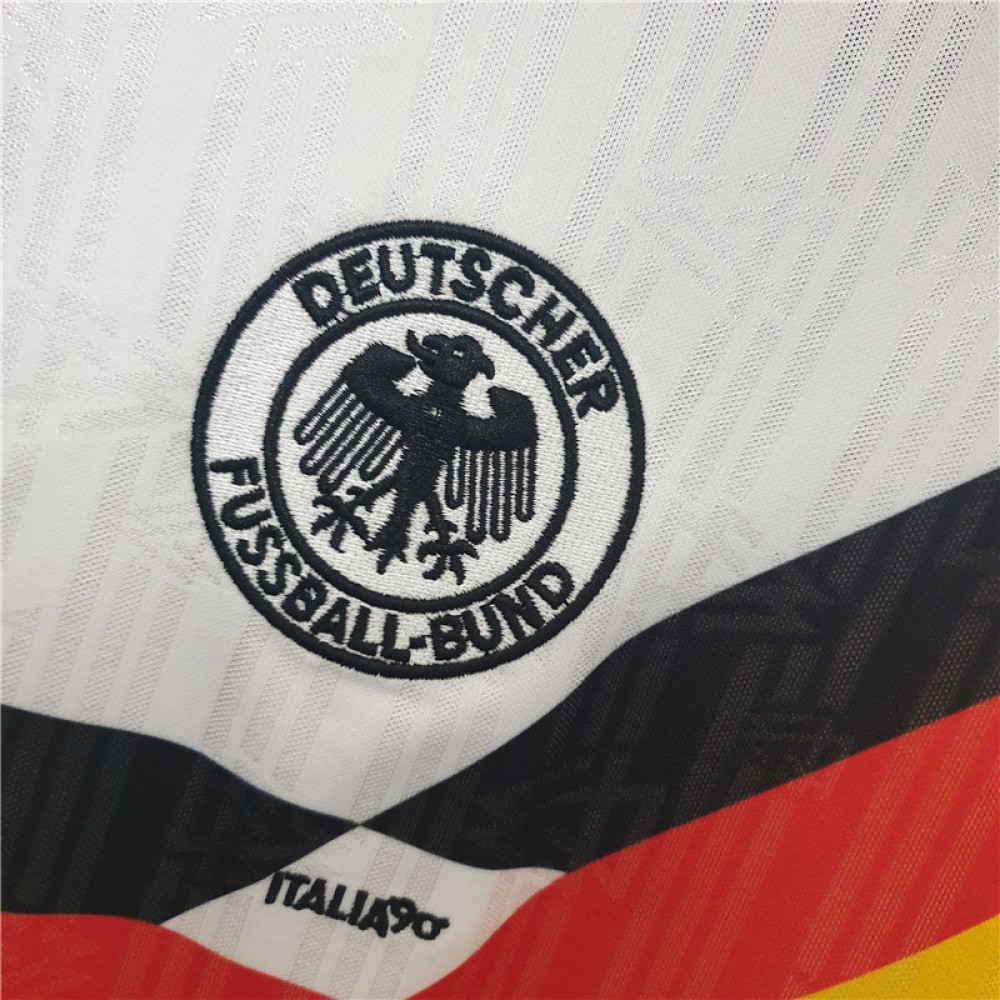Germany 1990 World Cup Home Shirt - Online Retro Football Shirts