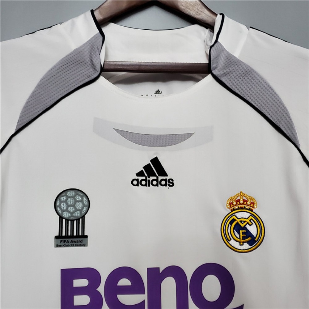 Real Madrid 2006-07 Home Shirt - Retro Football Shirts